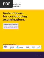 JCQ Removing Question Paper Packets Final May 2023 | PDF