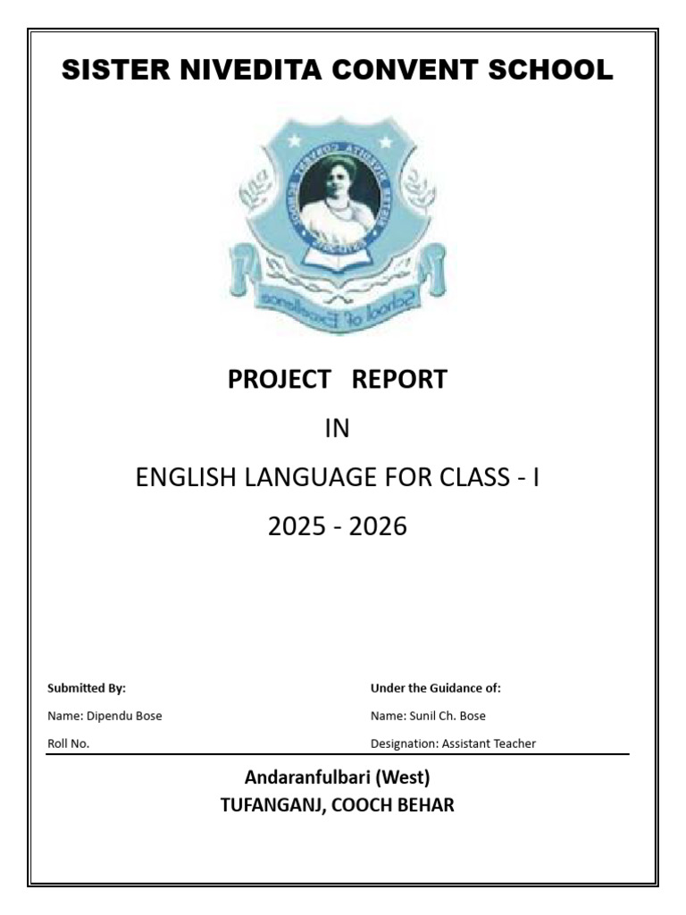 Project Report Cover Cl-1 | PDF