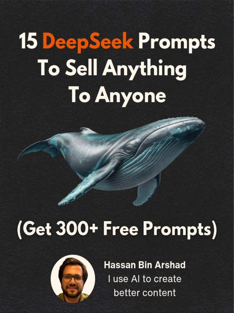 15 DeepSeek Prompts To Sell Anything To Anyone 1739933203 | PDF | Return On Investment | Marketing