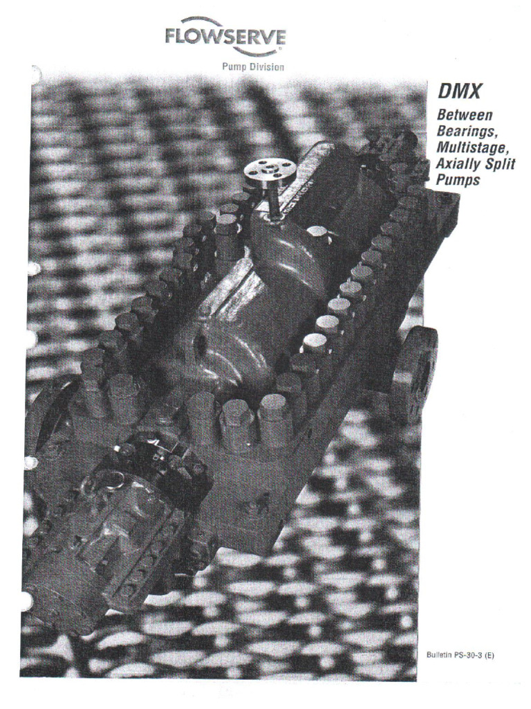 Byron Jackson Pump Datasheet | PDF