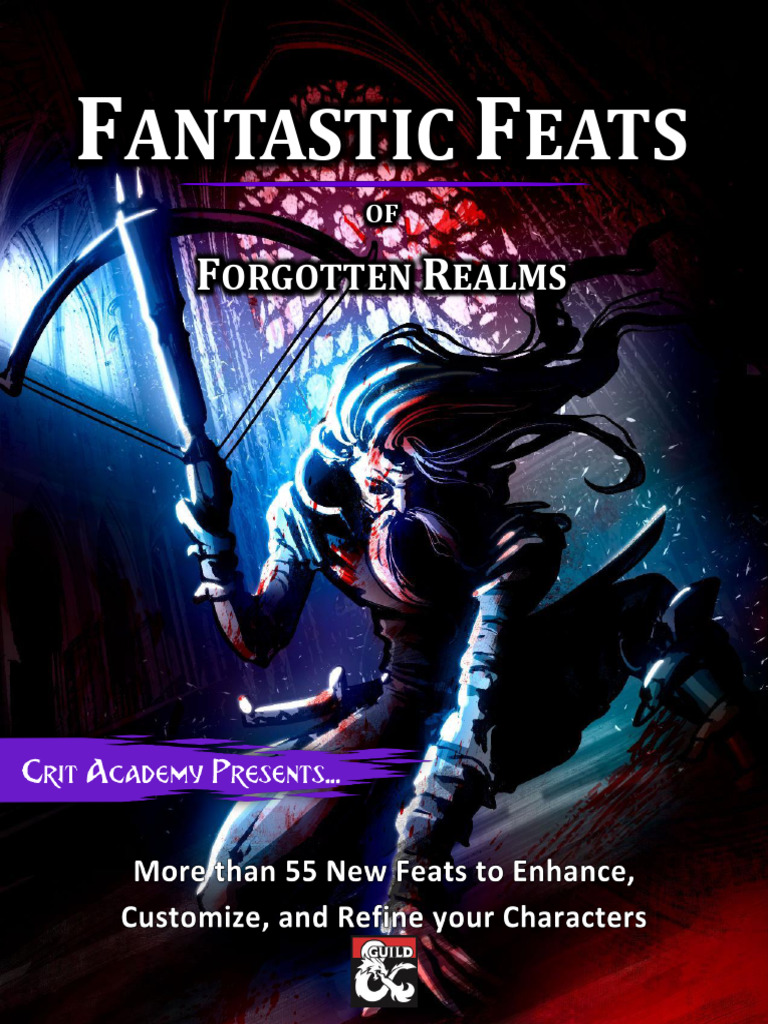 New Feats for Forgotten Realms D&D | PDF | Dungeons & Dragons | D20 System