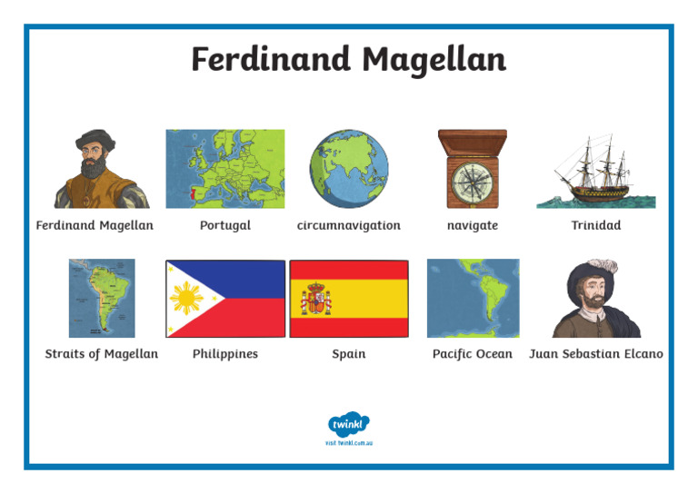 Ferdinand Magellan Word Mat | PDF