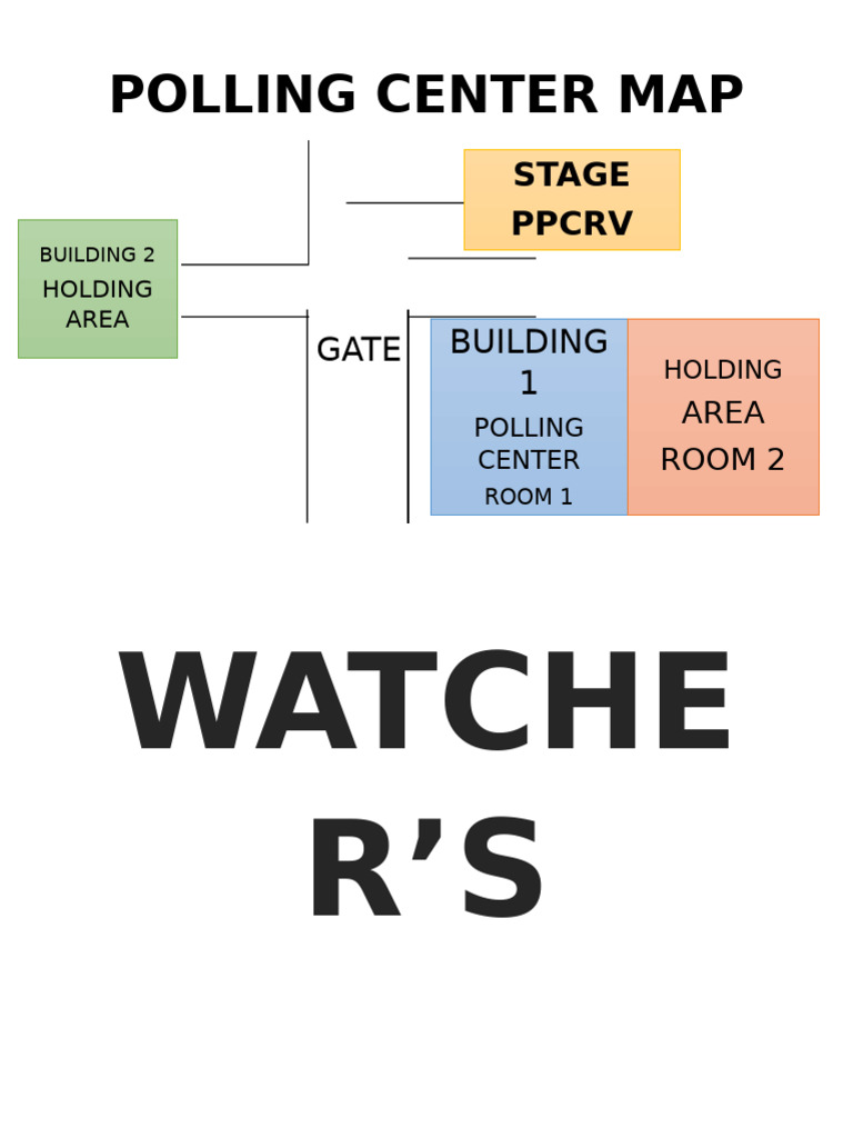 Polling Center Map | PDF
