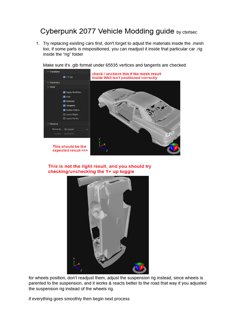 Cyberpunk_2077_Vehicle_Modding_guide | PDF