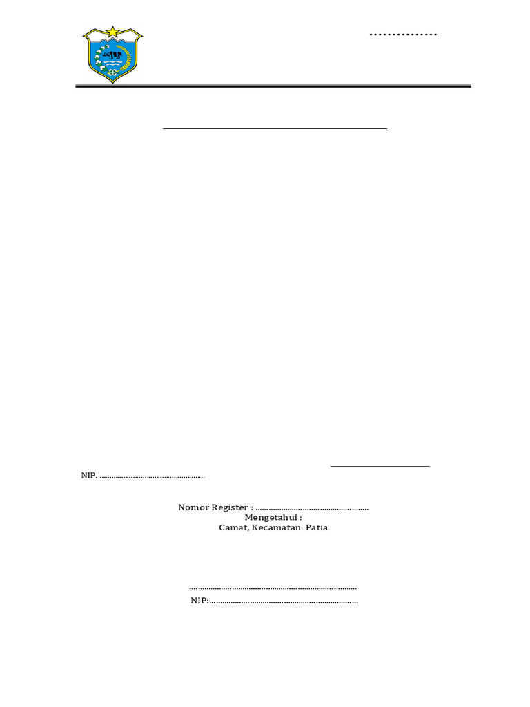 CONTOH SKTM DTKSMusdes | PDF