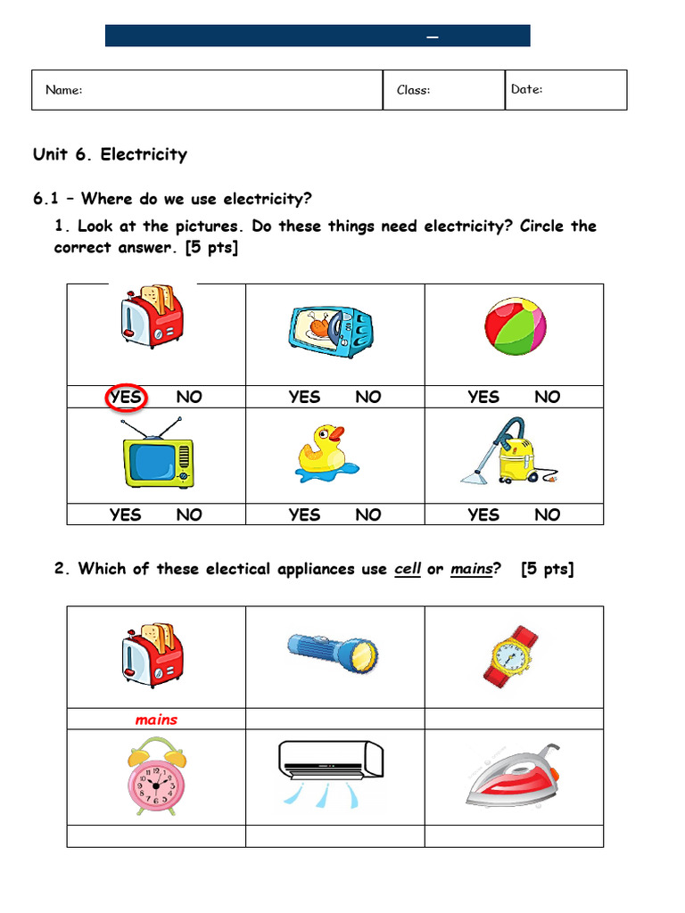 Unit 6 - Revision | PDF