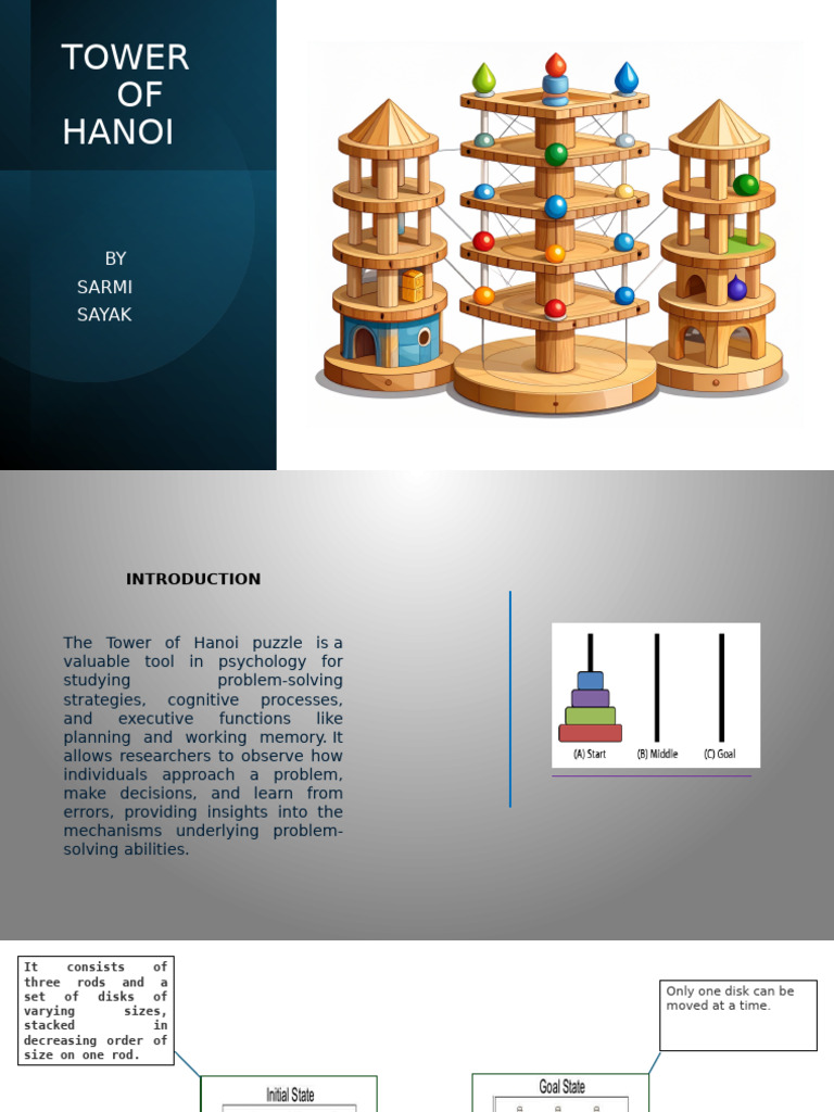 Tower of Hanoi Ppt-2 | PDF | Statistics | Statistical Inference