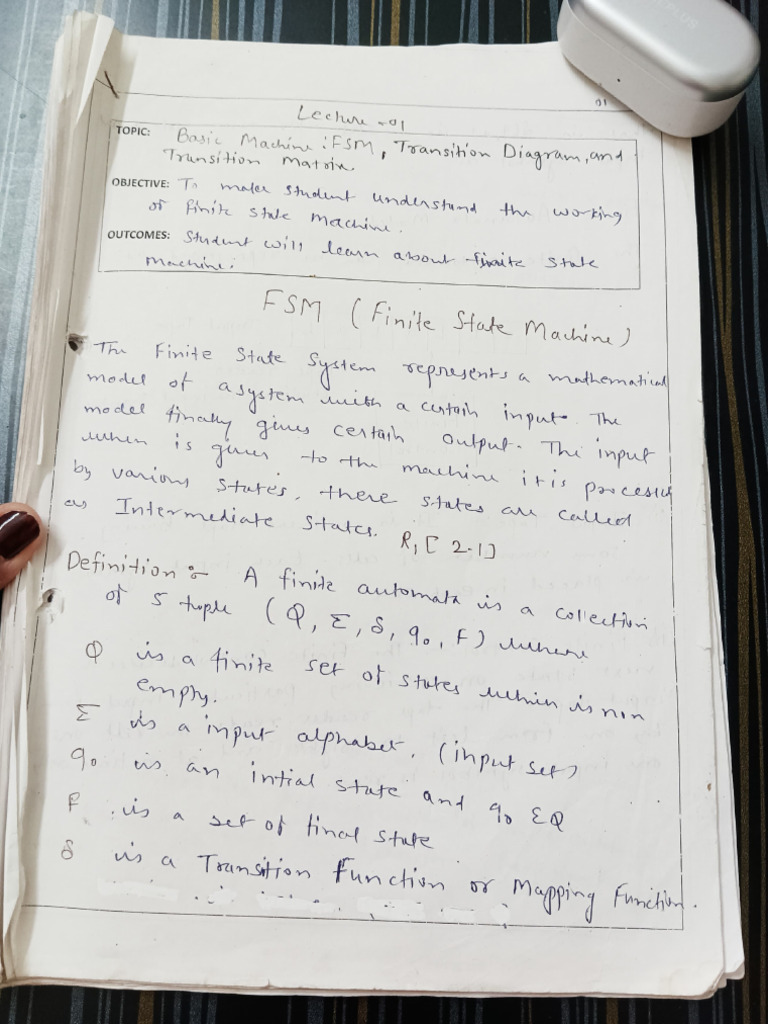 TOC Unit 1 & 2 Notes | PDF