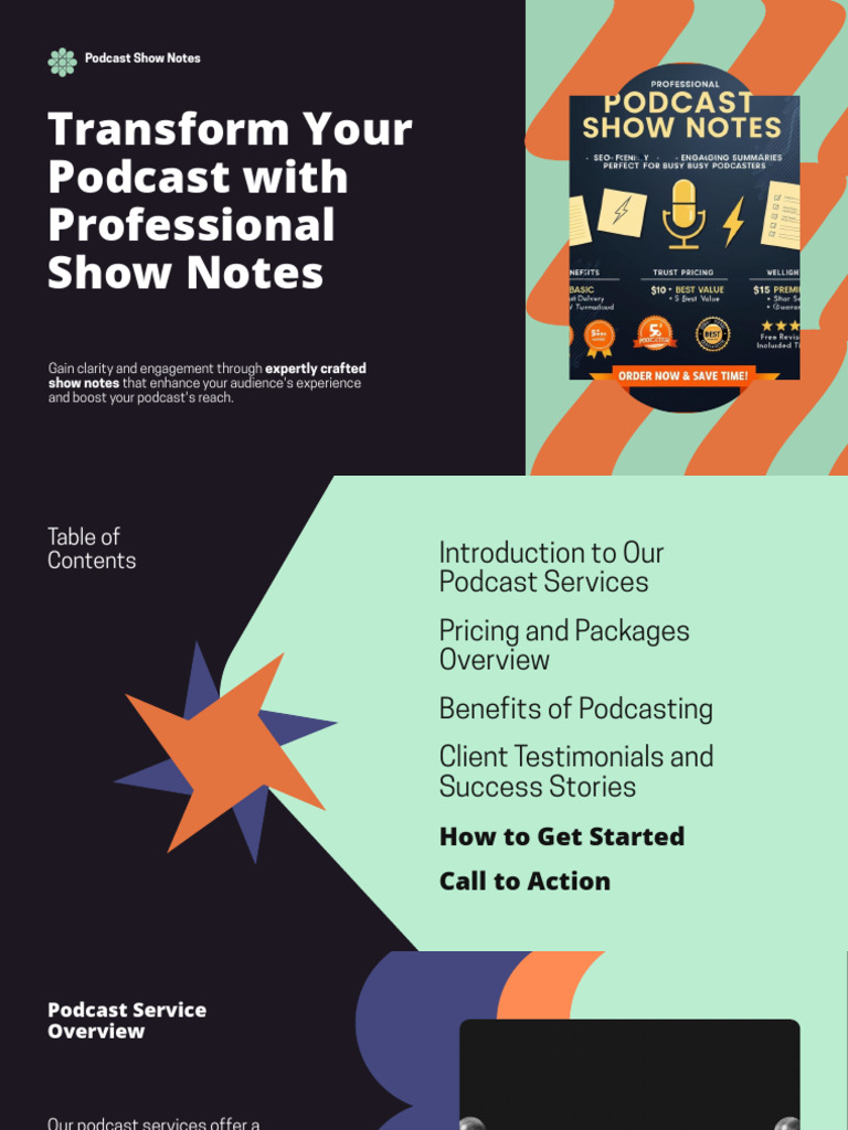 Presentation - Transform Your Podcast With Professional Show Notes ...