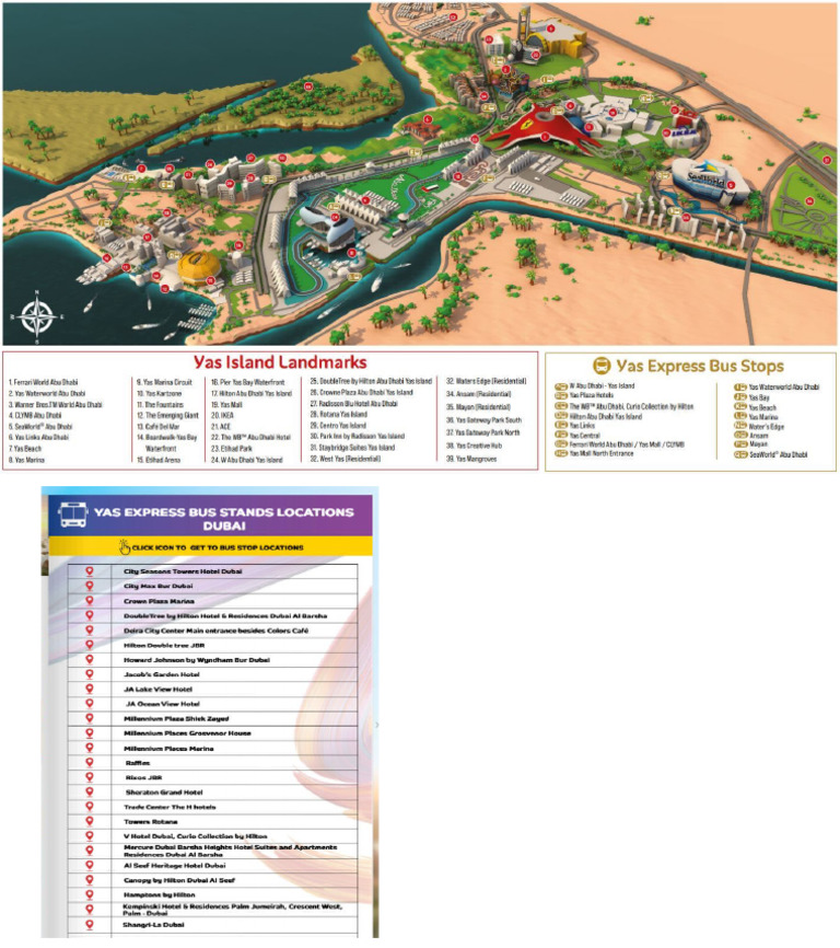 Yas Island Map | PDF