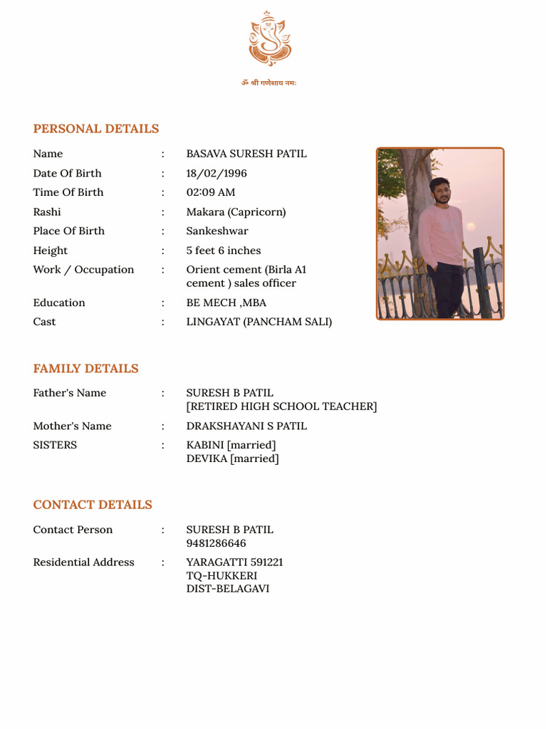 Biodata (2) | PDF