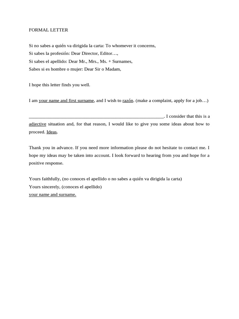 Guide to Writing Formal and Informal Letters | PDF