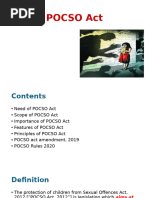 POCSO Act 2012 Presentation | PDF