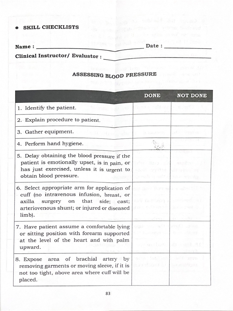 Assessing BP | PDF