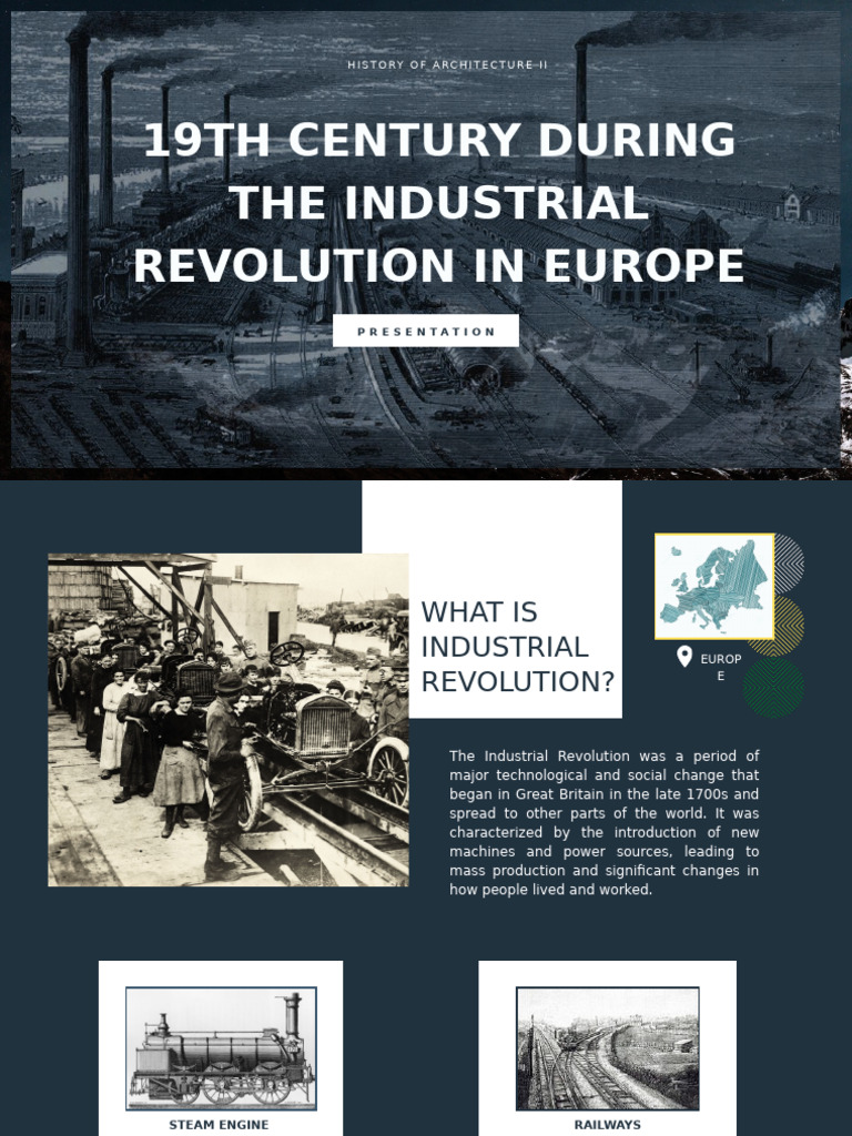 19th Century During The Industrial Revolution in Europe | PDF | Palace ...