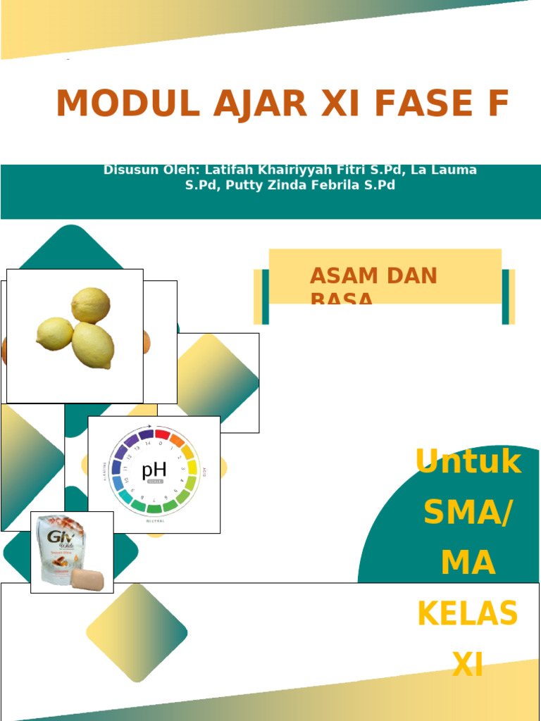 Modul Ajar Asam Dan Basa | PDF