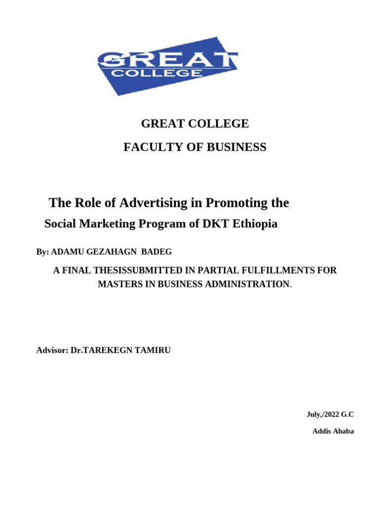 Final Adamus Proposaledited | PDF | Marketing | Advertising