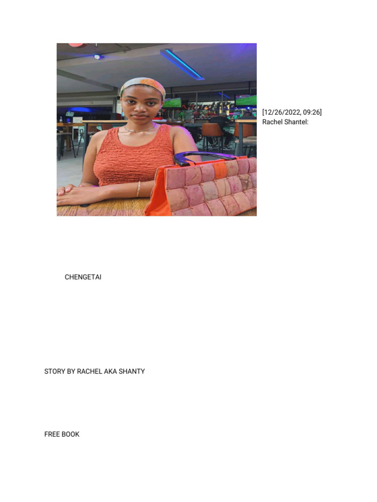 CHENGETAI by Rachel Aka Shanty | PDF