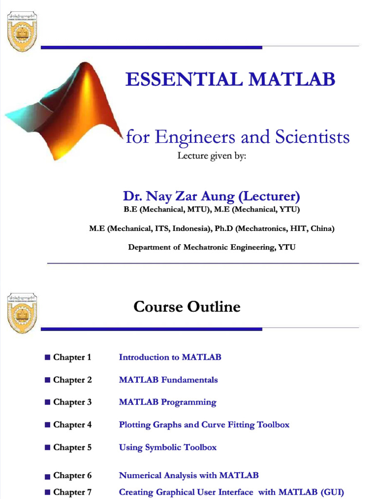 PDF Essential Matlab For Engineers and Scientists Ytu It Group Compress | PDF