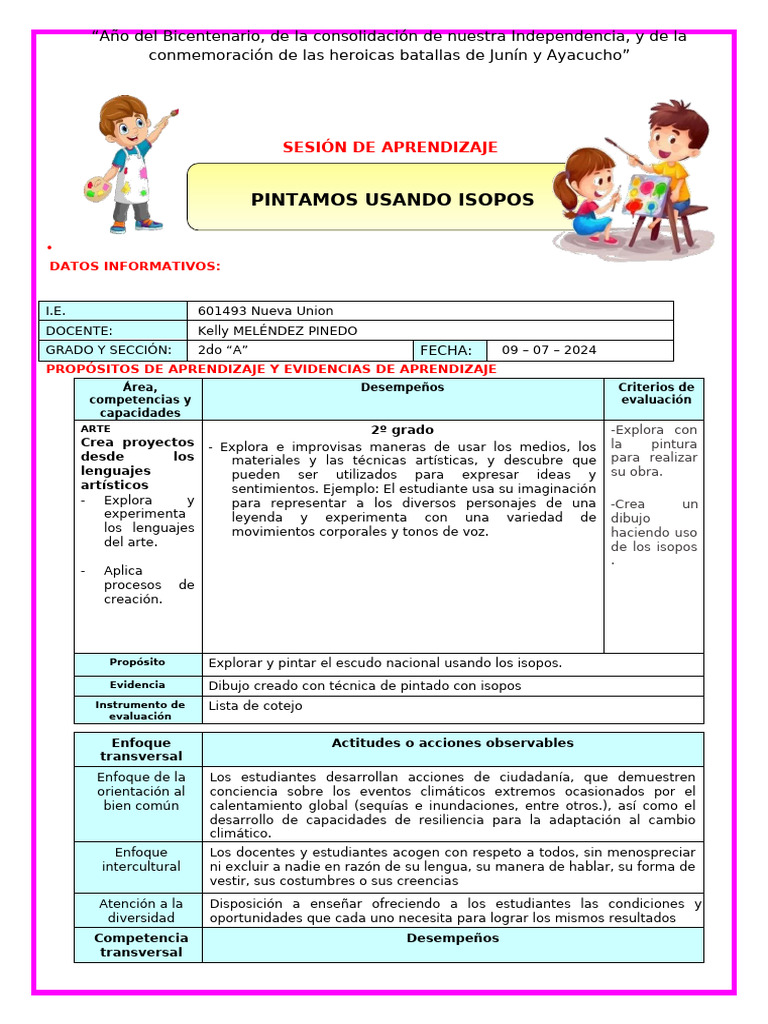 Pintura del Escudo con Isopos | PDF | Aprendizaje