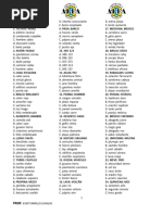 El Rosco - Pasapalabra | PDF