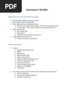 IFR Cheat Sheet | PDF | Instrument Flight Rules | Transponder (Aeronautics)