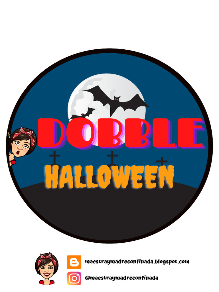 Dobble Halloween: Instrucciones y Juegos | PDF