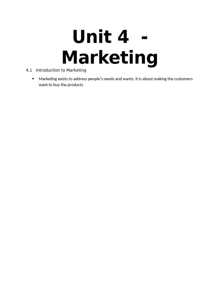 Unit 4 | PDF