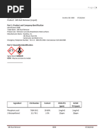 MSDS - CLR® Calcium, Lime & Rust Remover | PDF | Household Chemicals ...