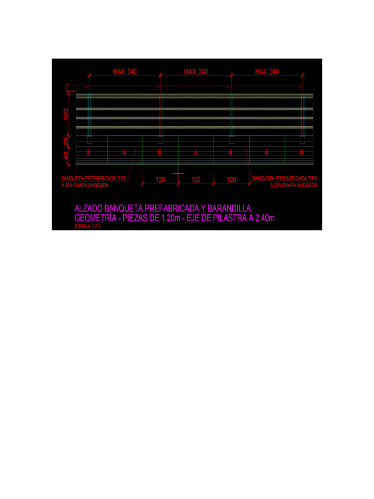Detalle de Baranda de Proteccion 13-14 | PDF