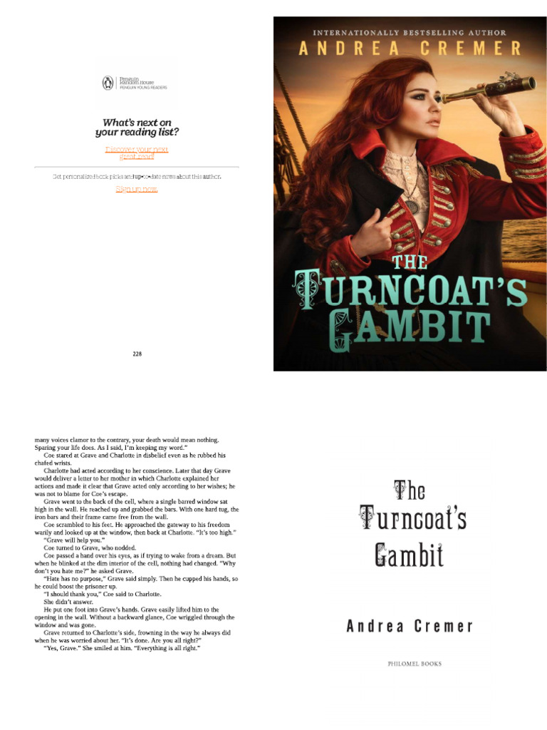 The Turncoats Gambit (Cremer Andrea) ANVERSO | PDF