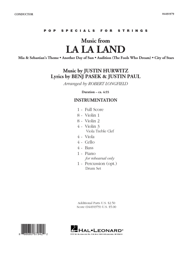 La La Land - String Orchestra | PDF