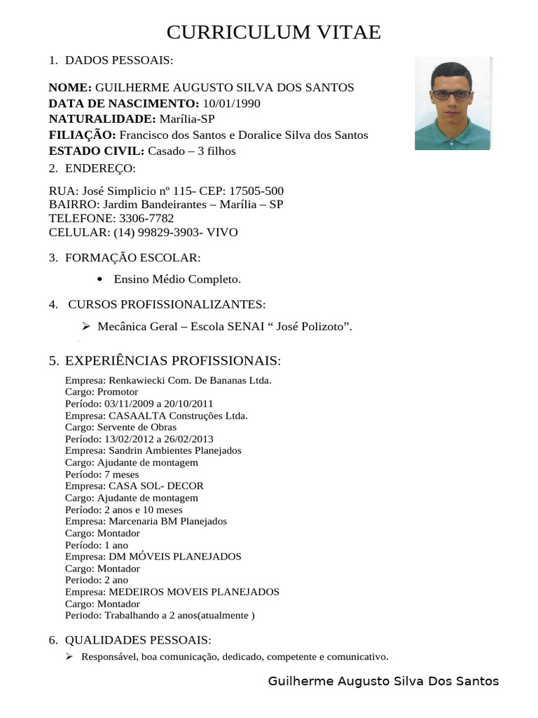 Guilherme Augusto Silva Dos Santos | PDF