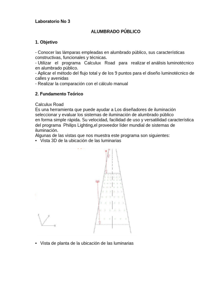 Laboratorio No 3 | PDF | Luz de la calle | Encendiendo