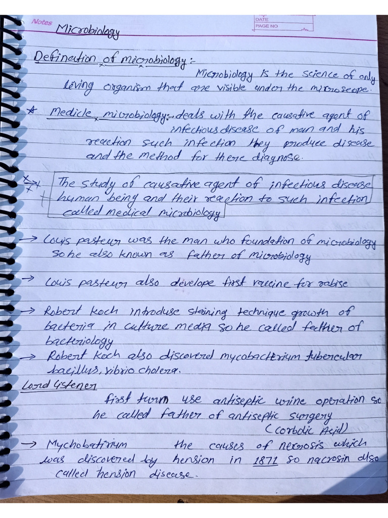 Microbiology Notes | PDF