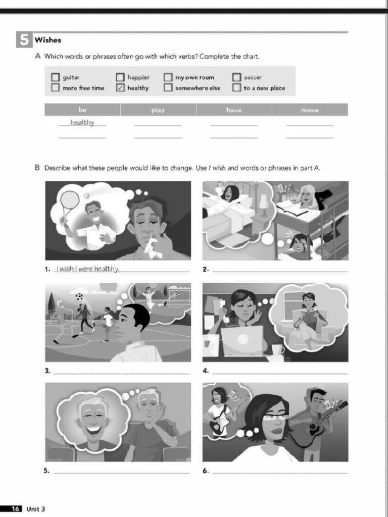 Wishes Activity Printable | PDF