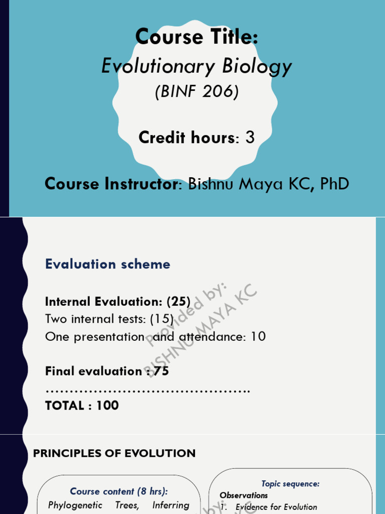 Cytological Evidence in Evolution | PDF | Fossil | Evolution