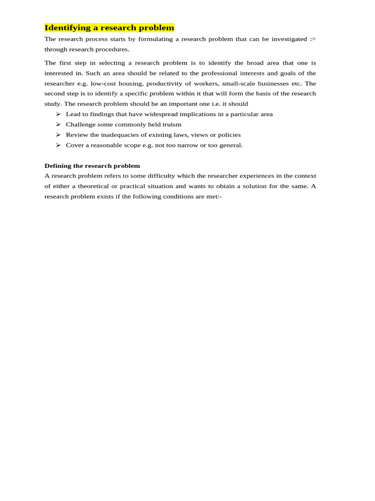 Lesson 4-Statement of The Problem-Purpose-Hypothesis | PDF | Hypothesis | Theory