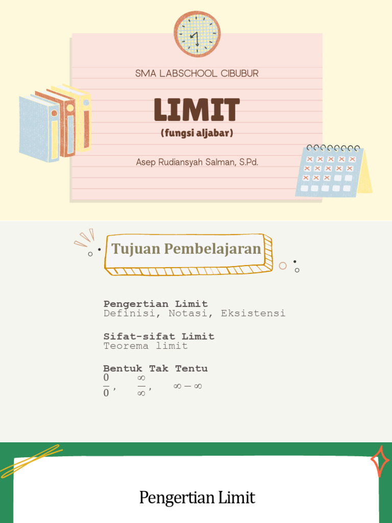 Materi Limit | PDF