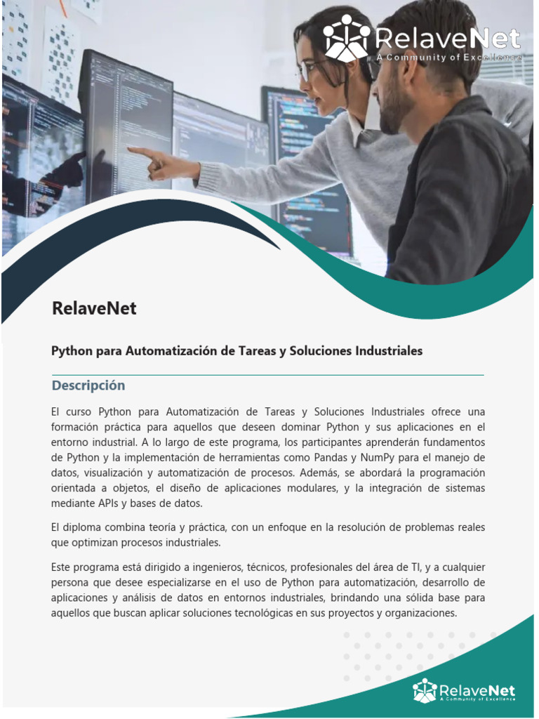 Curso Python para Automatización de Tareas y Soluciones Industriales ...