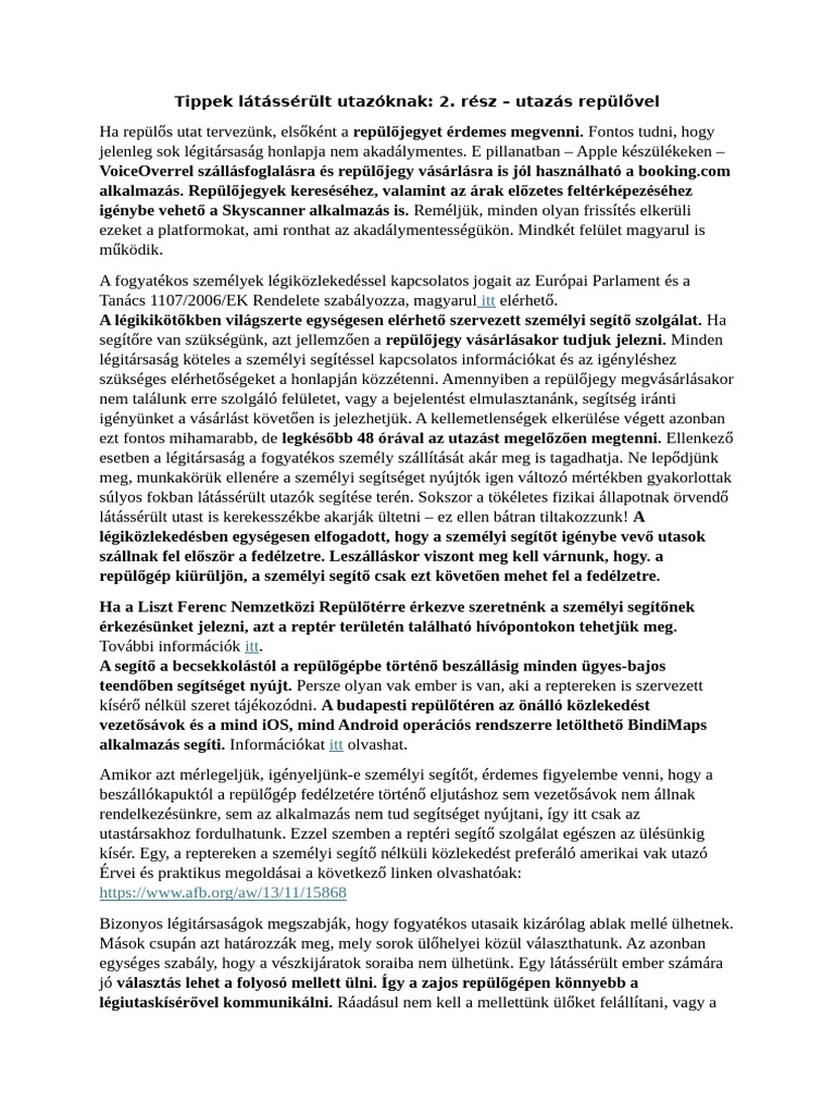 MT Utazás Repülő | PDF