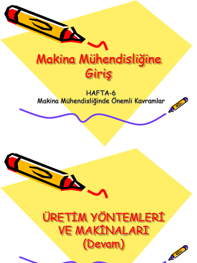 MMG Hafta 6 | PDF