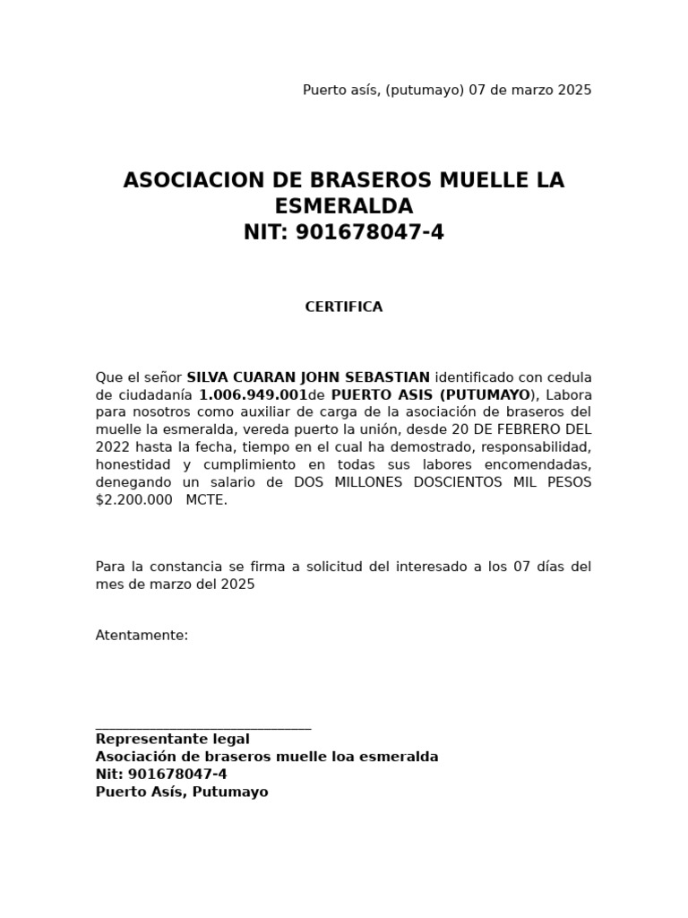 Certifica Do | PDF