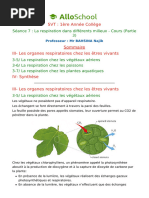 Structure des branchies des poissons | PDF | Branchie | Système ...