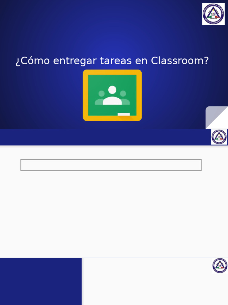 Cómo Entregar Tareas en Classroom | PDF