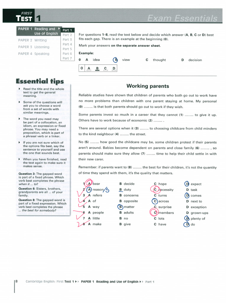 First Exam Essentials 1 2 | PDF