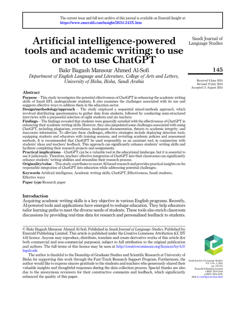 Artificial Intelligence Powered | PDF | Plagiarism | Qualitative Research