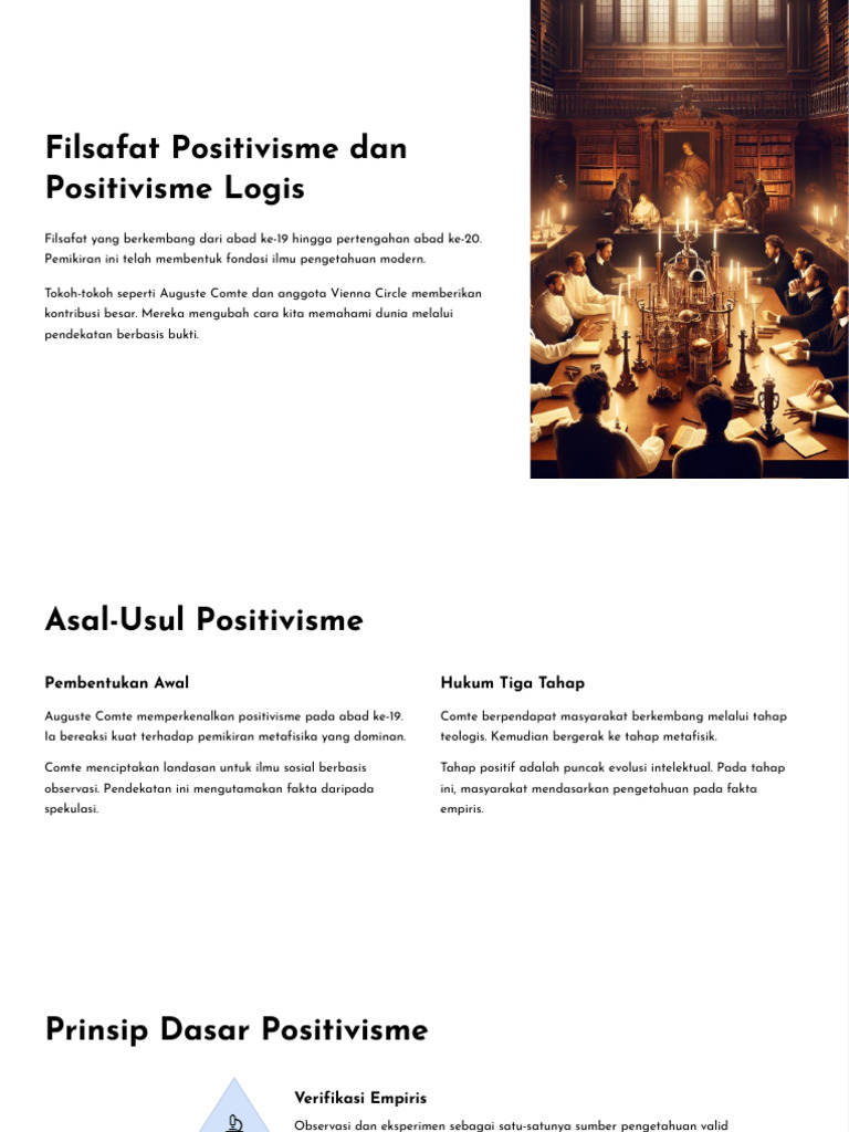 Filsafat Positivisme Dan Positivisme Logis | PDF