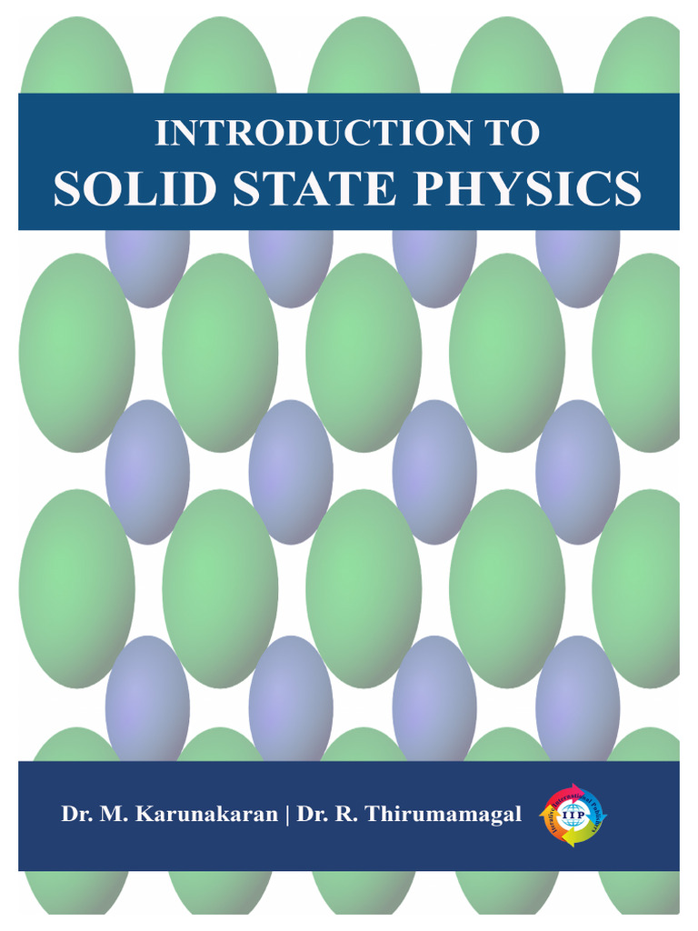Solid State Physics | PDF | Chemical Bond | Ionic Bonding
