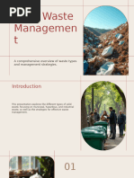 Waste Management Presentation | PDF
